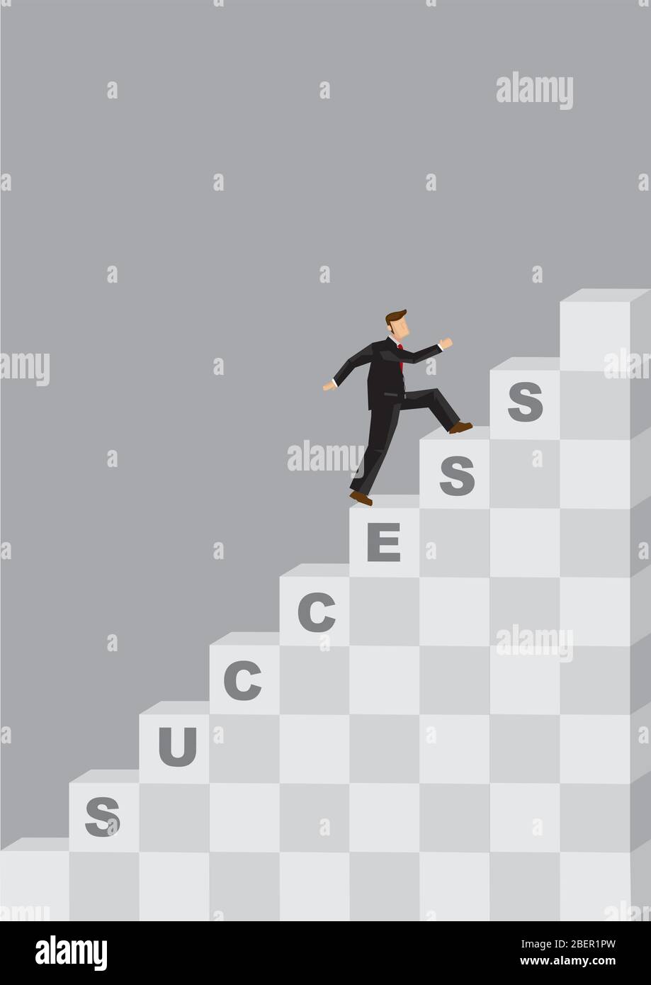Climbing Stairs To Success