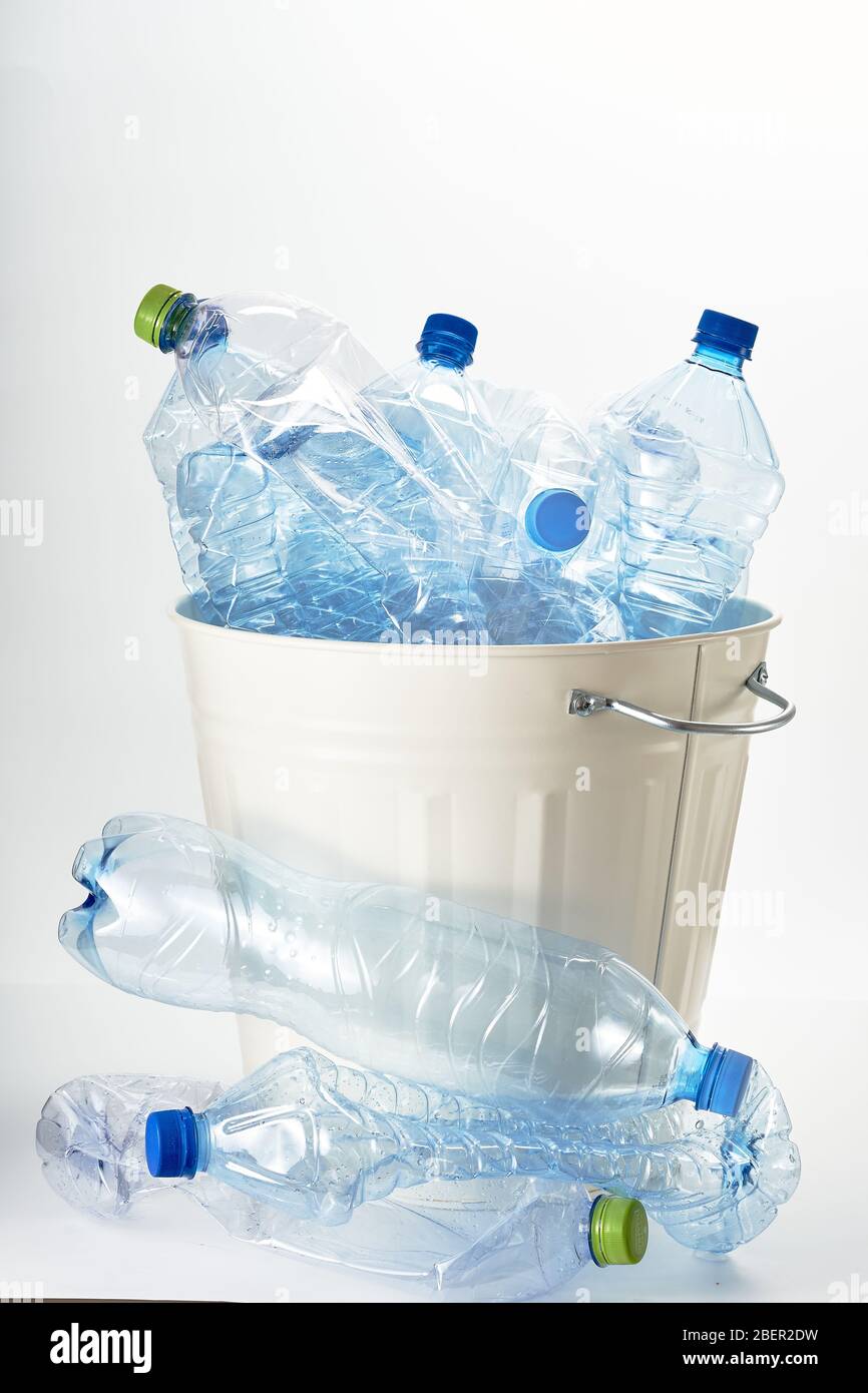 Empty Water Bottle Trash