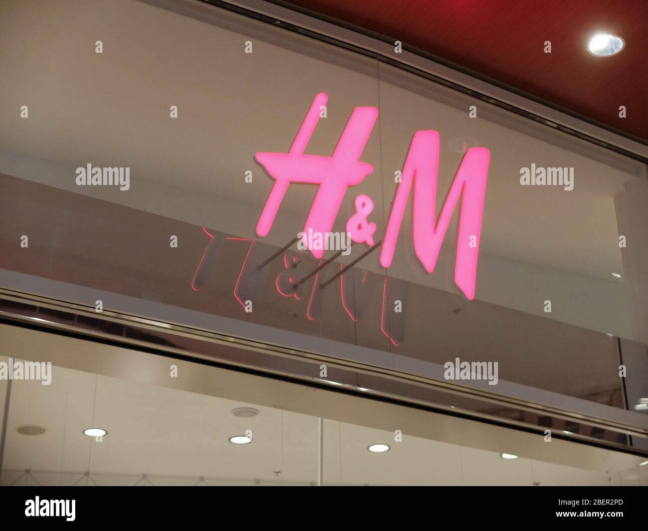 H&M storefront. Hennes and Mauritz, better known as H&M, is a Swedish ...