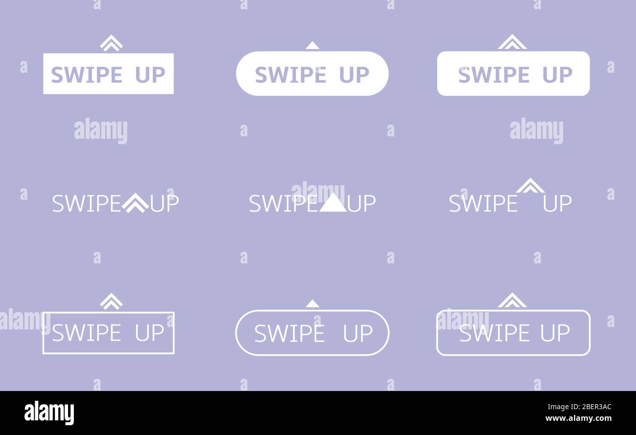 Social media swipe stories Stock Vector Images - Alamy