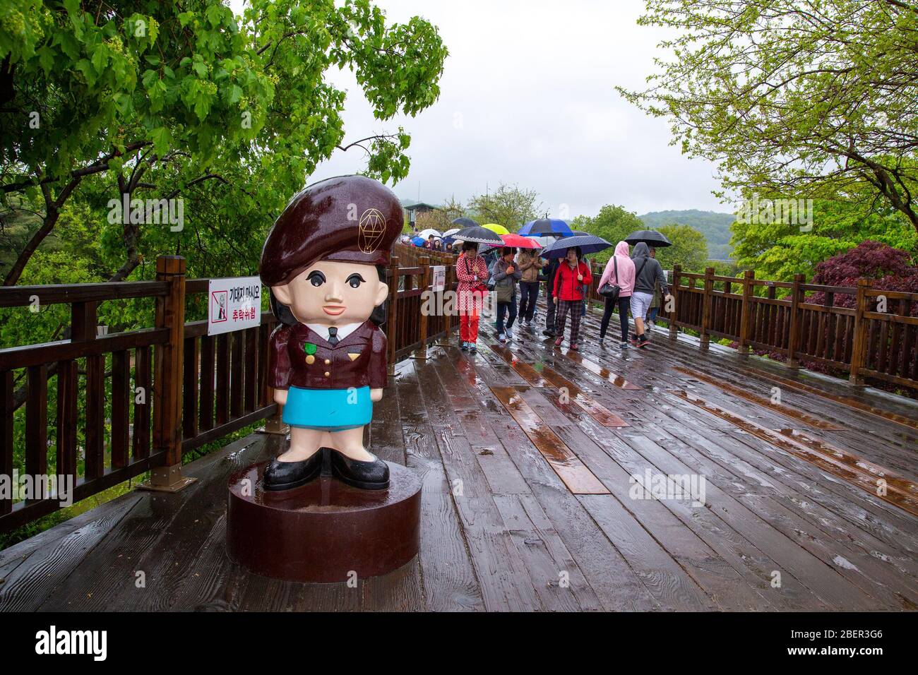 Freedom Bridge, South Korea Stock Photo - Alamy