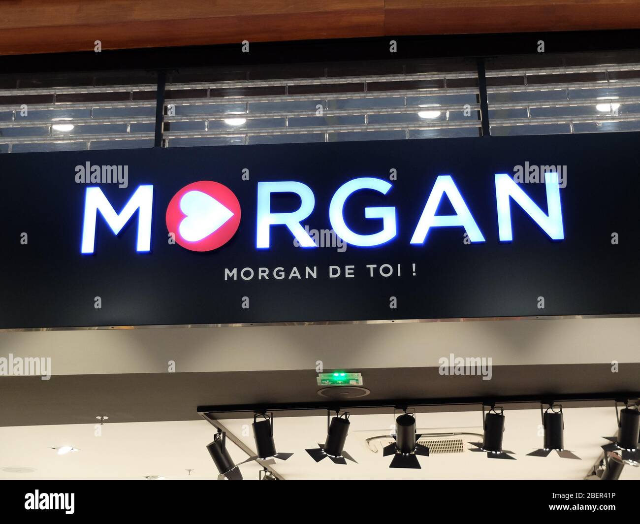Morgan storefront. Morgan is a french ready-to-wear brand created in ...