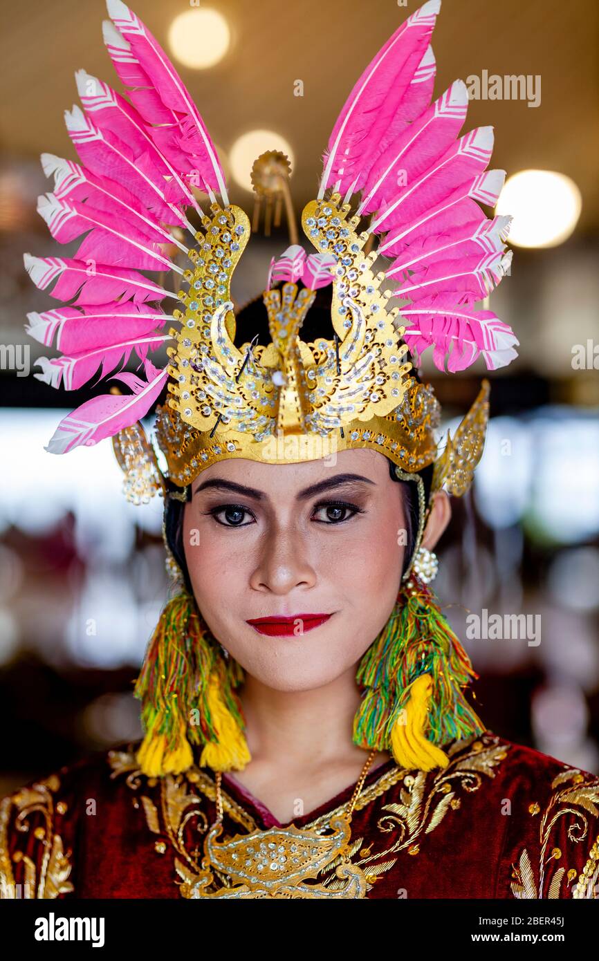A Portrait Of A Traditional Javanese Dancer At The Sultan’s Palace (The ...