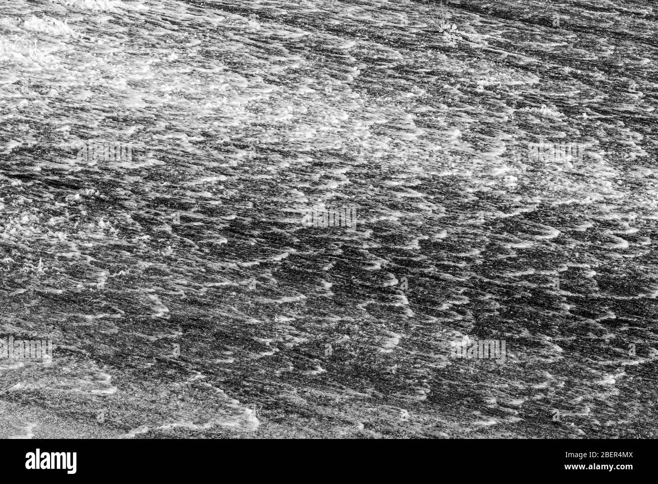 Monochrome texture of flowing water. Abstract background for design ...