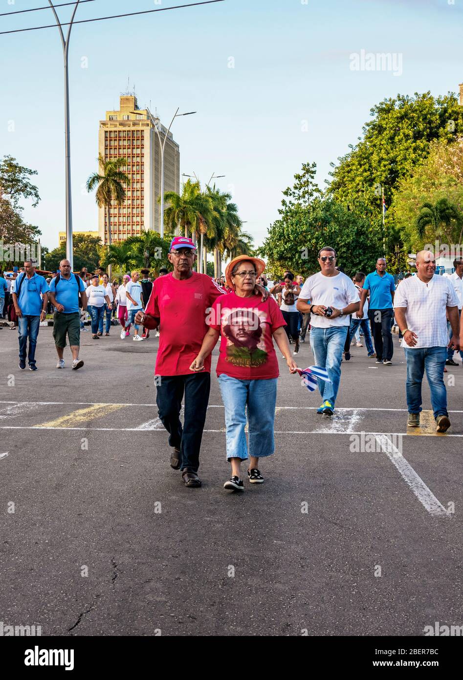 1st of May Labour Day Parade, Plaza de la Revolucion, Revolution Square ...