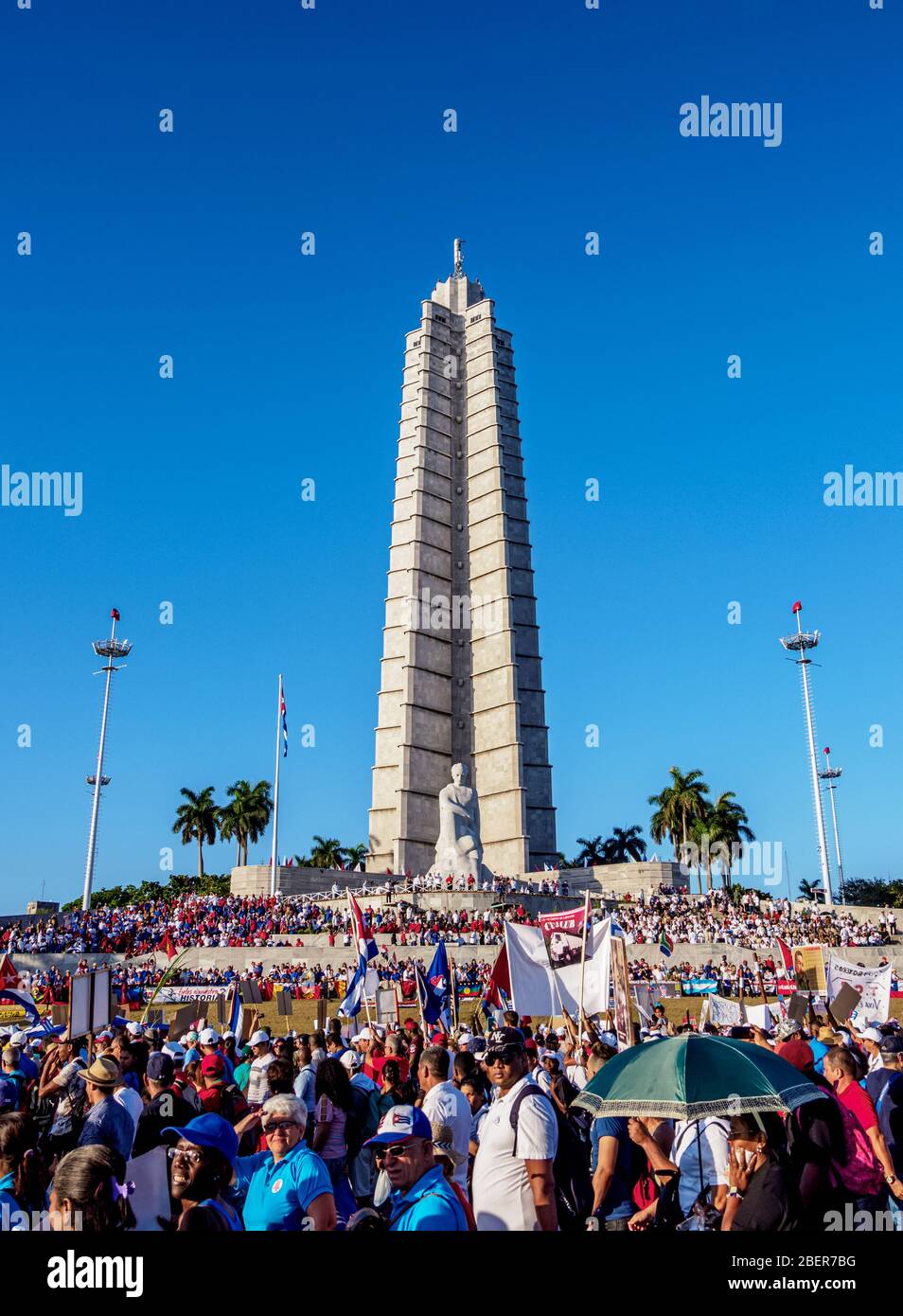 1st of May Labour Day Parade, Plaza de la Revolucion, Revolution Square ...