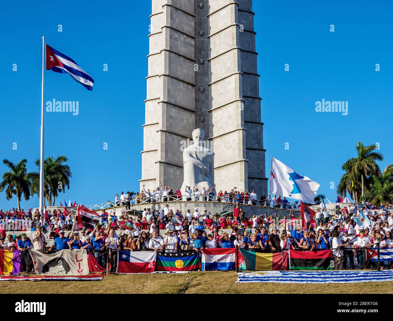 1st of May Labour Day Parade, Plaza de la Revolucion, Revolution Square ...