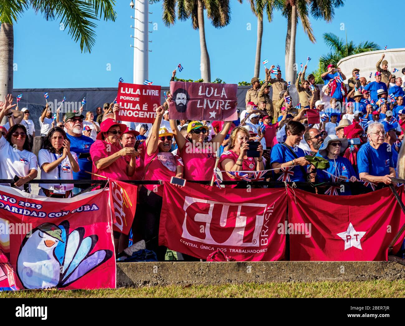 1st of May Labour Day Parade, Plaza de la Revolucion, Revolution Square ...