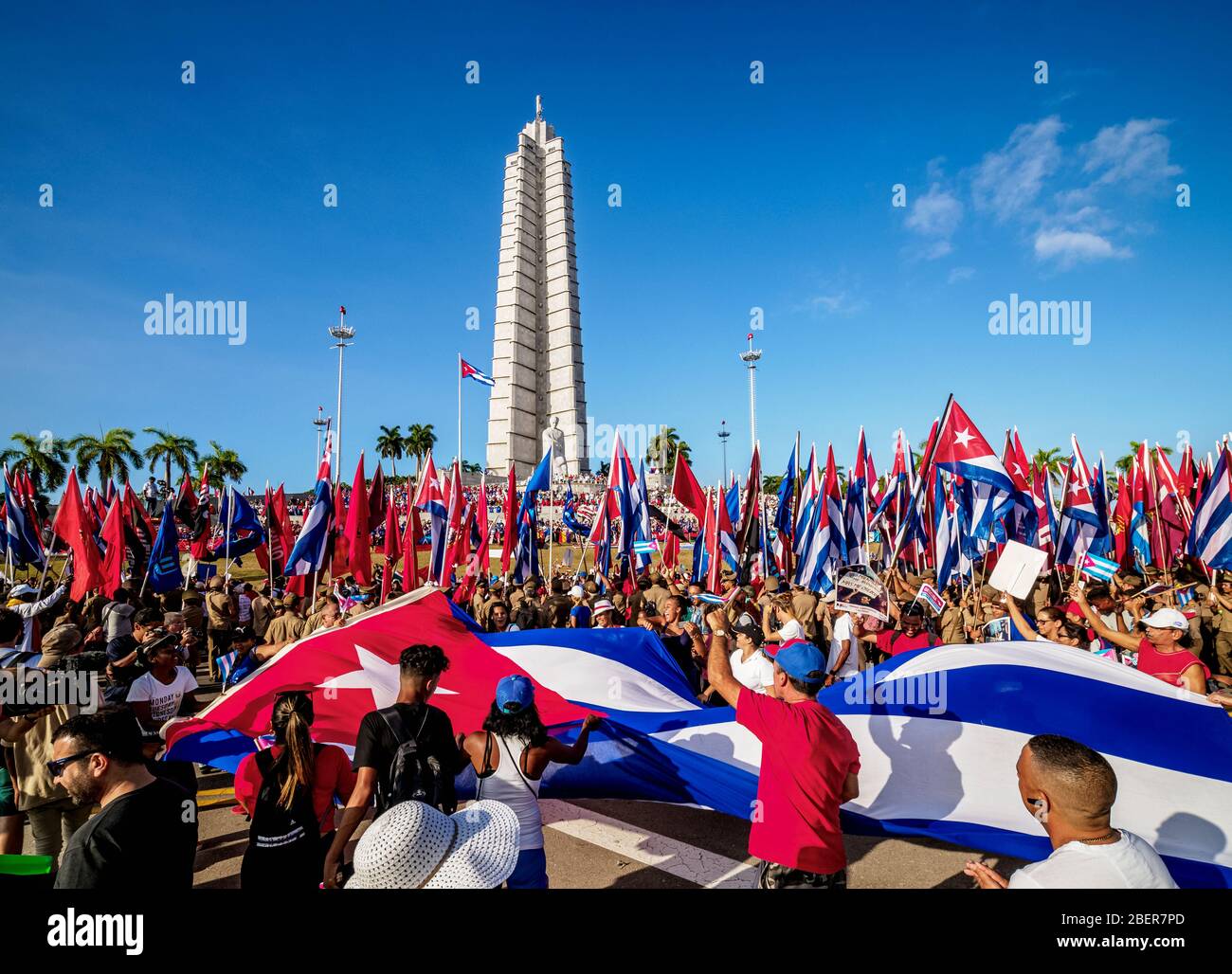 1st of May Labour Day Parade, Plaza de la Revolucion, Revolution Square ...