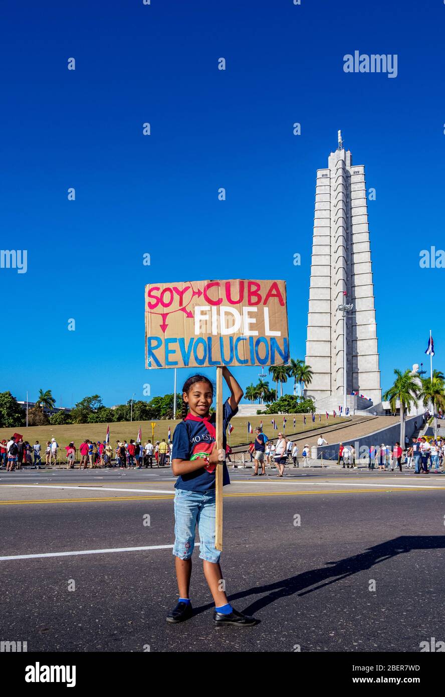 1st of May Labour Day Parade, Plaza de la Revolucion, Revolution Square ...