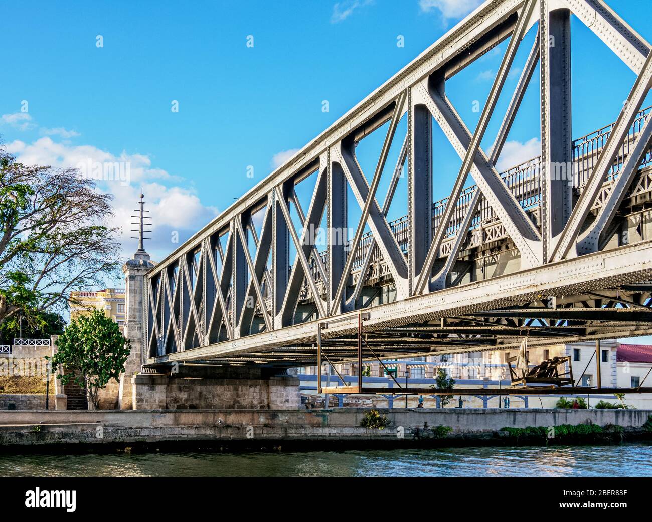 Bridge over San Juan River, Matanzas, Matanzas Province, Cuba Stock ...