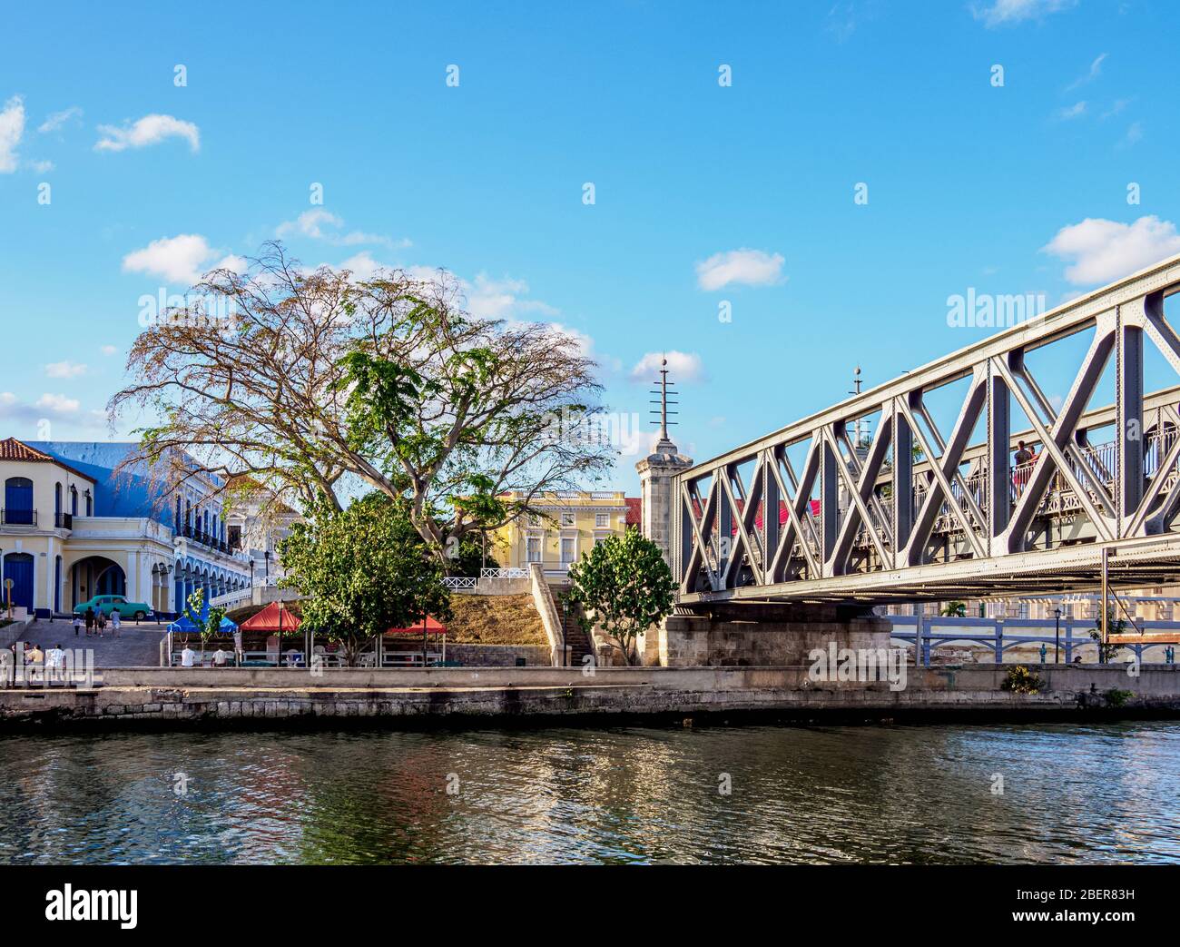 Bridge over San Juan River, Matanzas, Matanzas Province, Cuba Stock ...