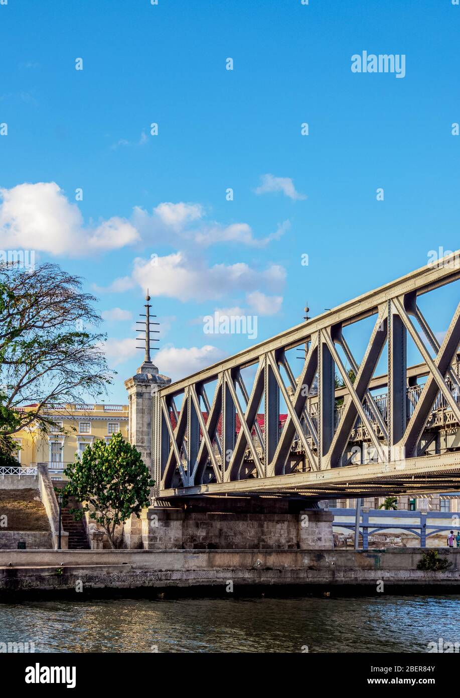 Bridge over San Juan River, Matanzas, Matanzas Province, Cuba Stock ...