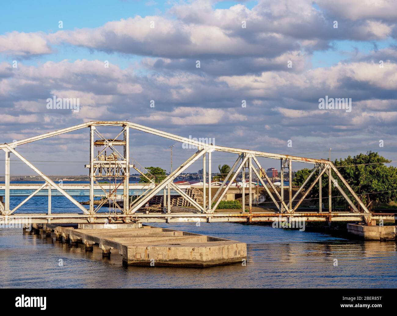 Bridge over San Juan River, Matanzas, Matanzas Province, Cuba Stock ...