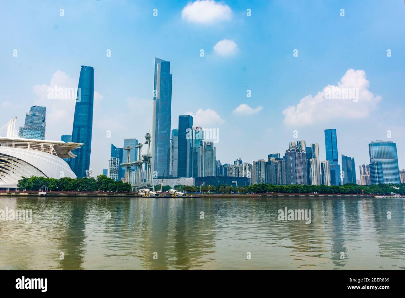 Traffic pearl river new city hi-res stock photography and images - Alamy