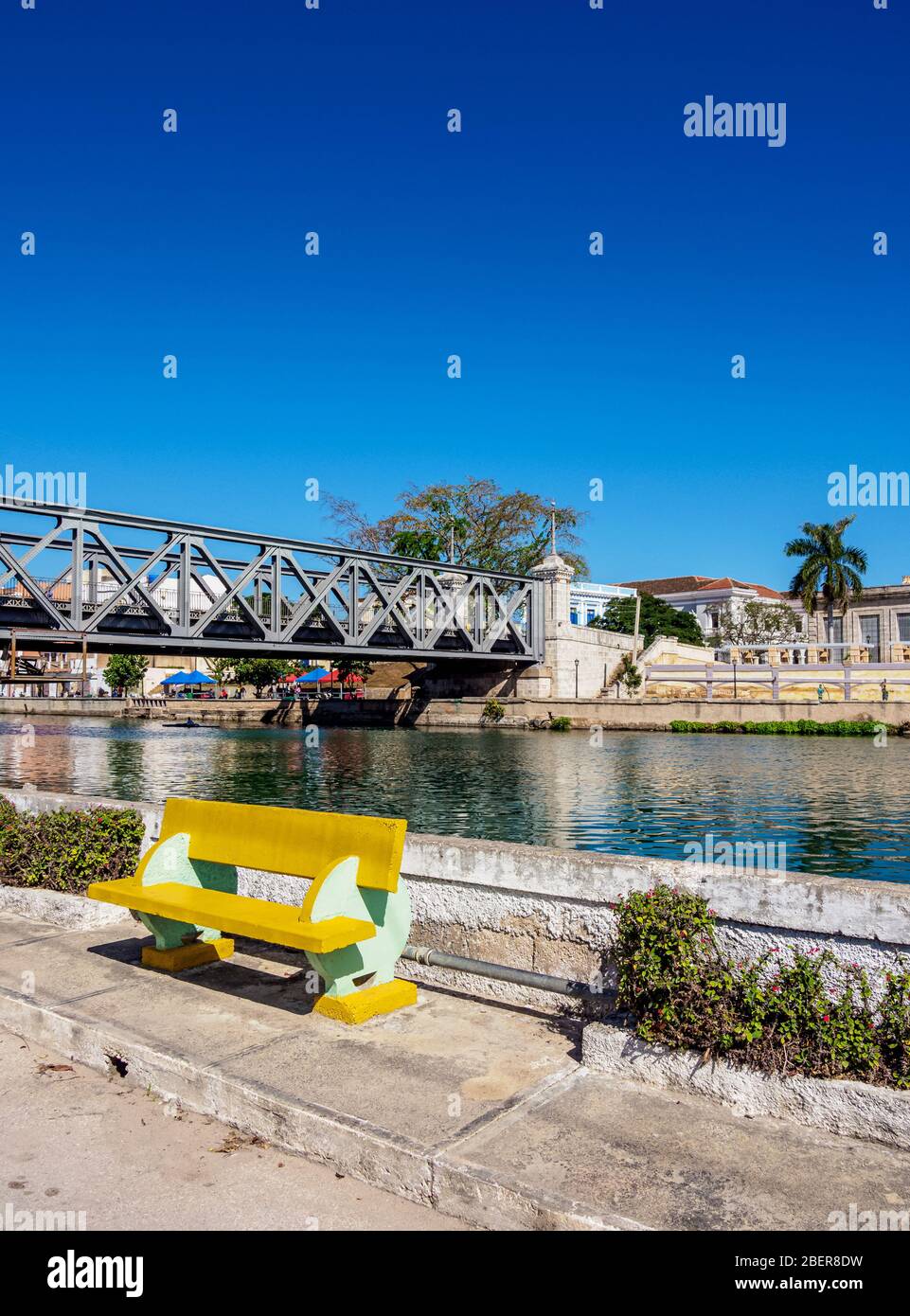 Bridge over San Juan River, Matanzas, Matanzas Province, Cuba Stock ...