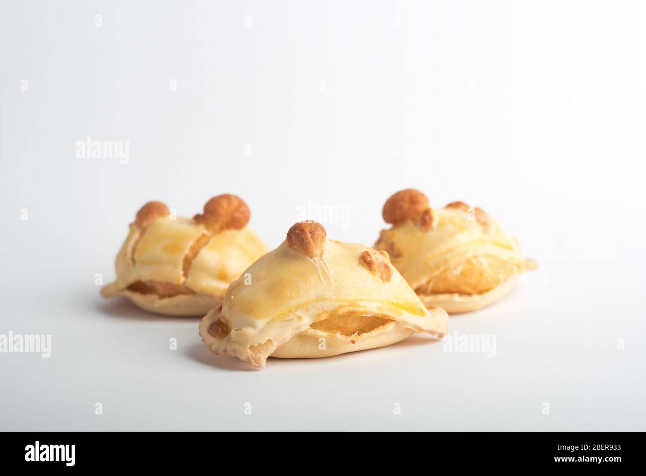 Fiadoni, traditional finger food cheese tart from Abruzzo, Italy Stock ...