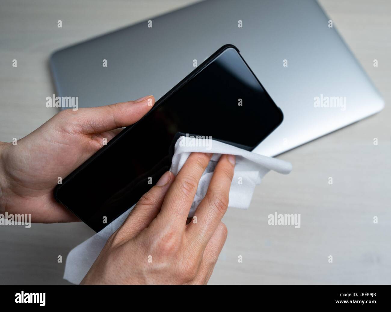 Cleaning wiping computer hi-res stock photography and images - Alamy