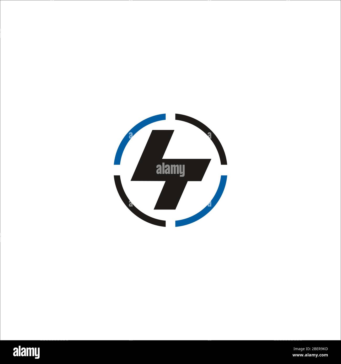 Initial letter lt logo or tl logo vector design template Stock Vector ...