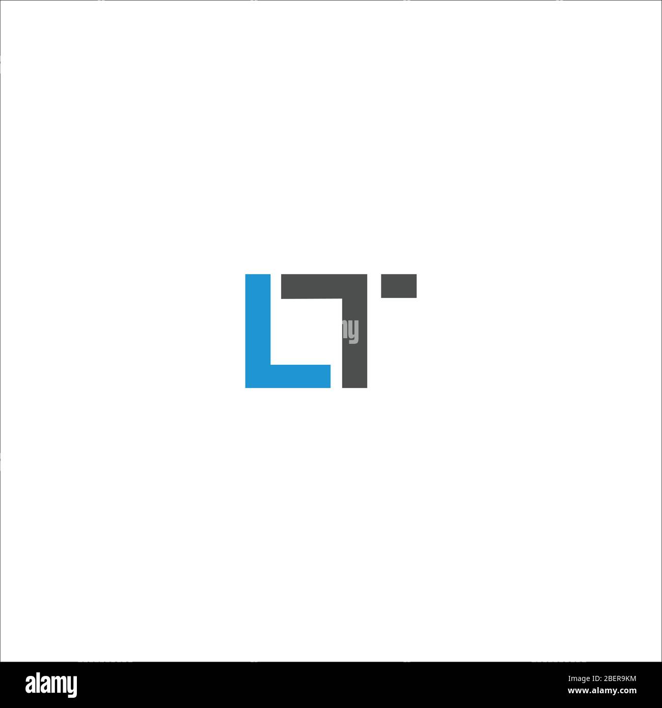 Initial letter lt logo or tl logo vector design template Stock Vector ...