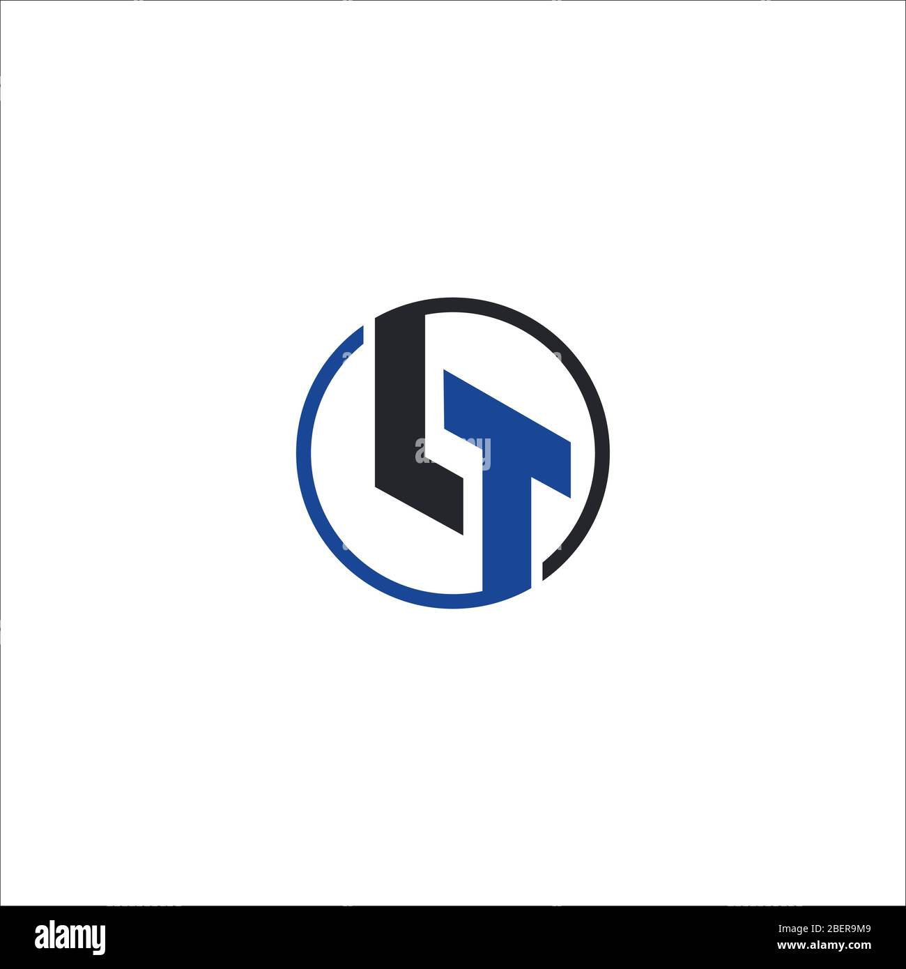 Initial letter lt logo or tl logo vector design template Stock Vector ...
