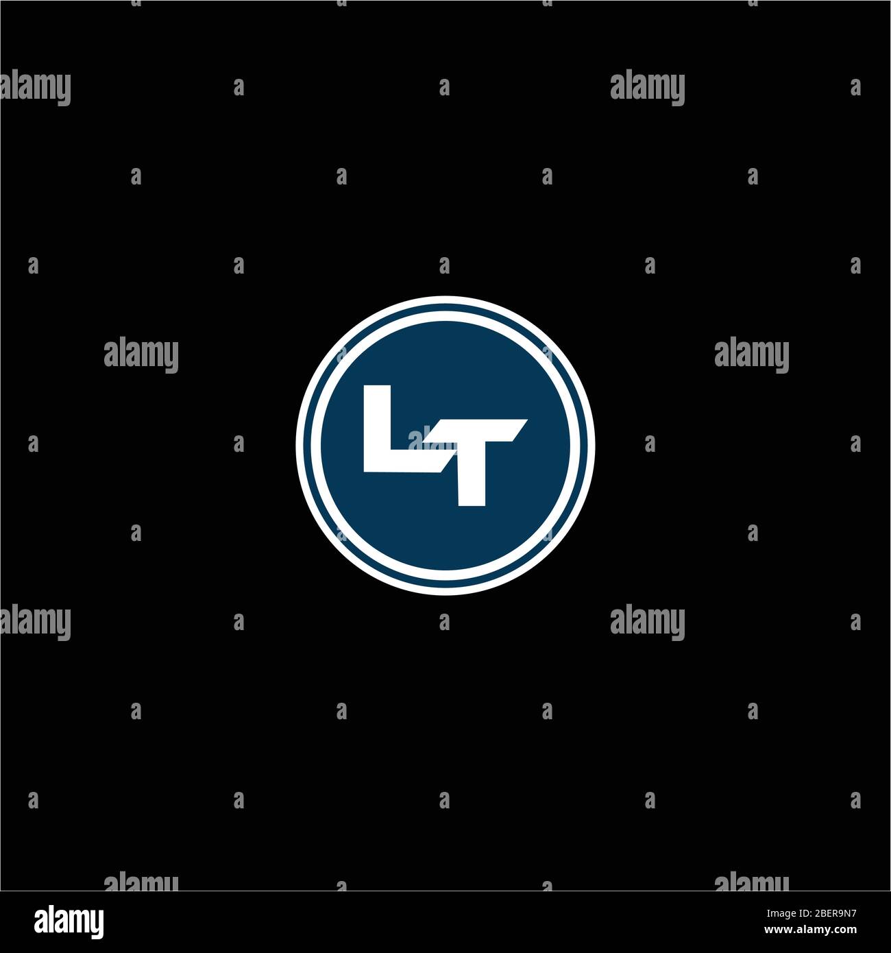 Initial letter lt logo or tl logo vector design template Stock Vector ...