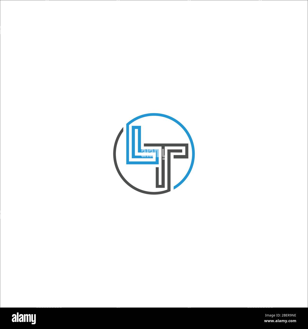 Initial letter lt logo or tl logo vector design template Stock Vector ...