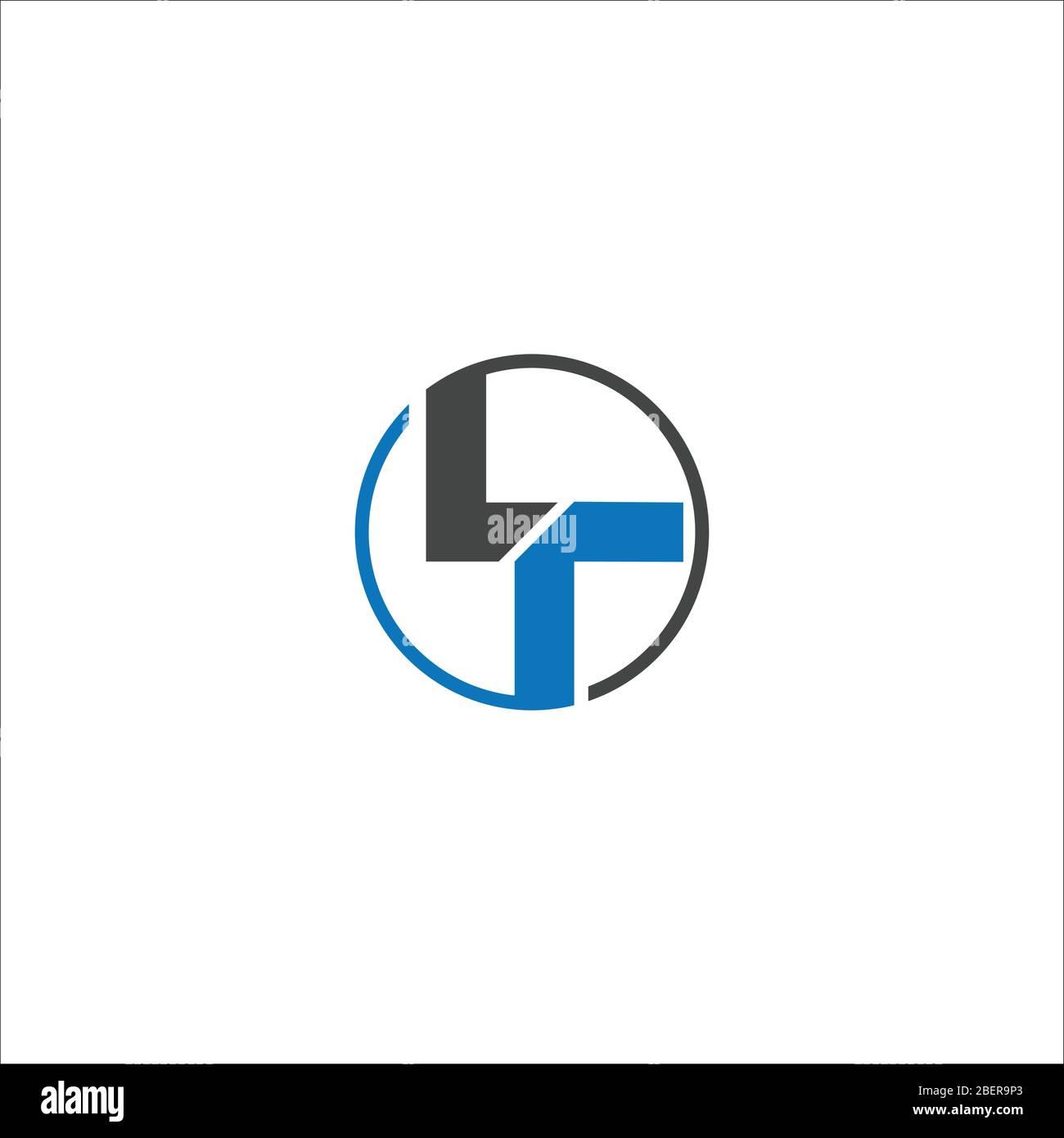 Initial letter lt logo or tl logo vector design template Stock Vector ...