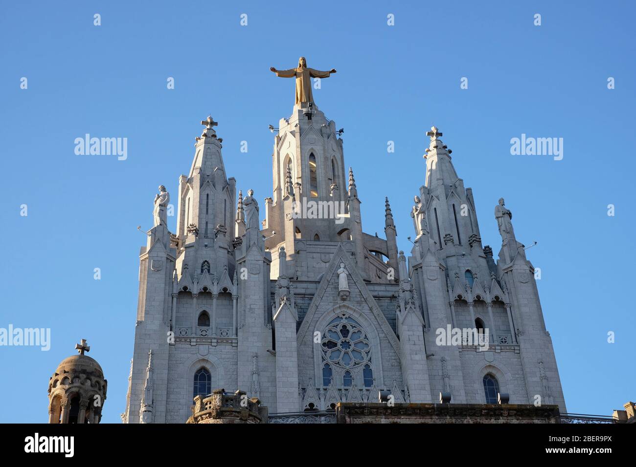 Spain, Catalonia, Barcelona, Temple Expiatori del Sagrat Cor Mount ...