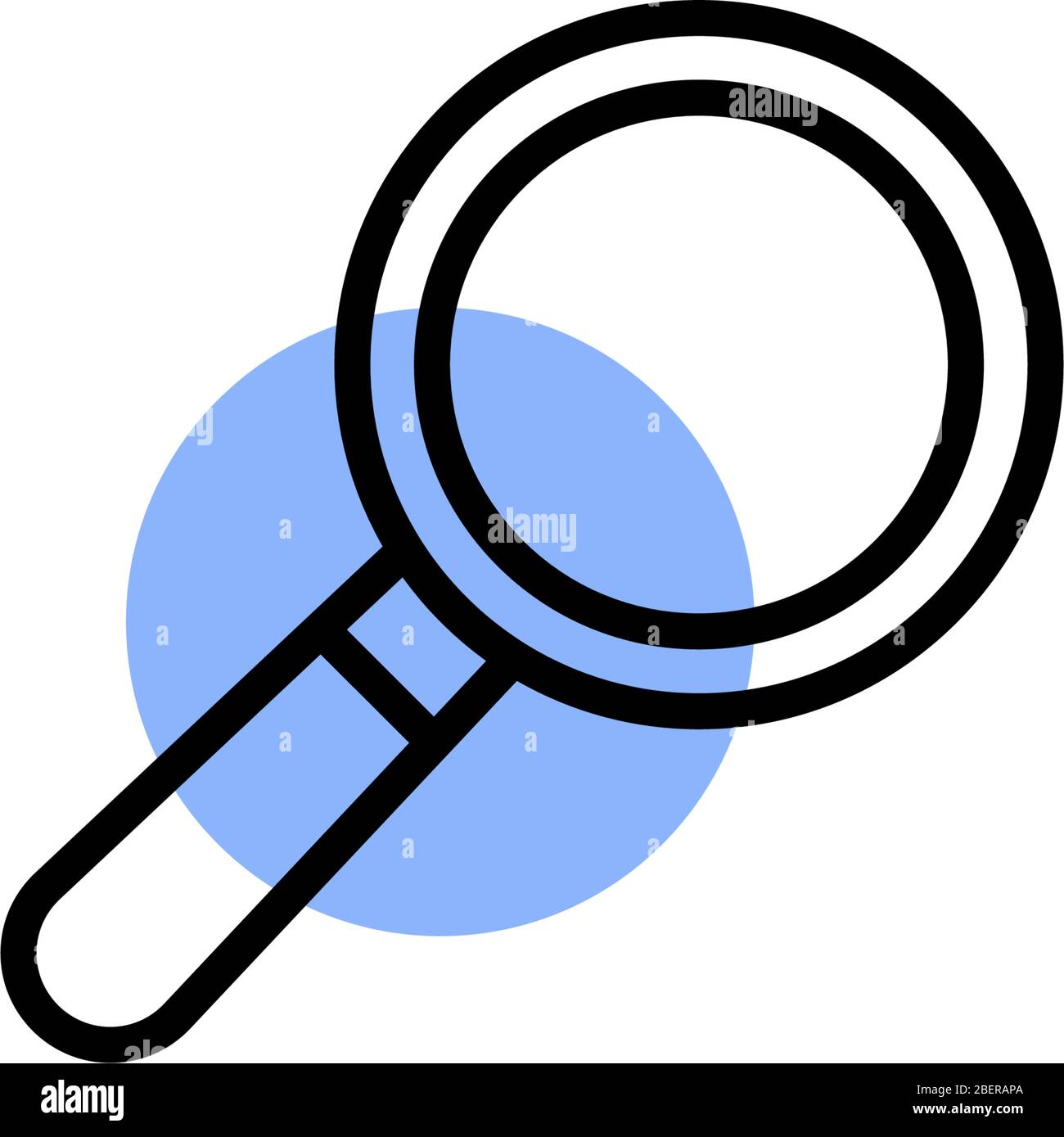 loupe icon vector illustration Stock Vector Image & Art - Alamy