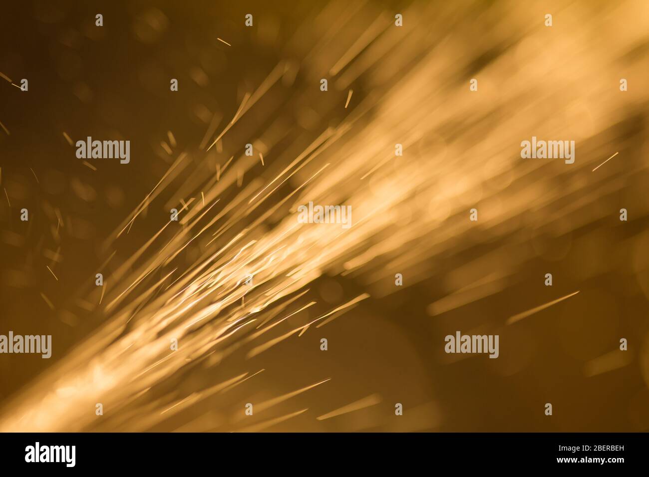 Abstract orange lights like sparkles of fire Stock Photo - Alamy