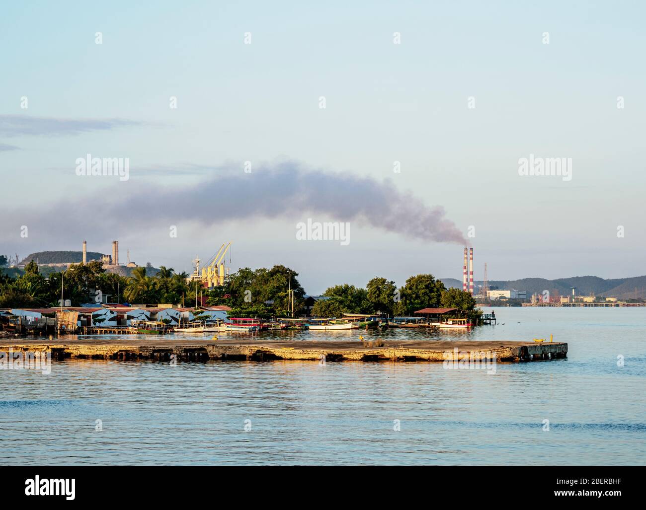Caribbean air pollution hi-res stock photography and images - Alamy