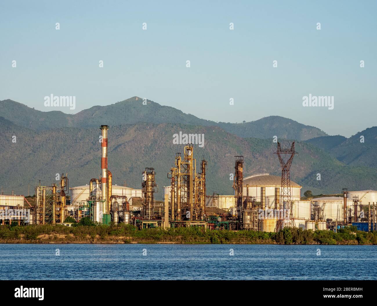 Industrial Landscape of Santiago de Cuba Bay, Santiago de Cuba Province ...