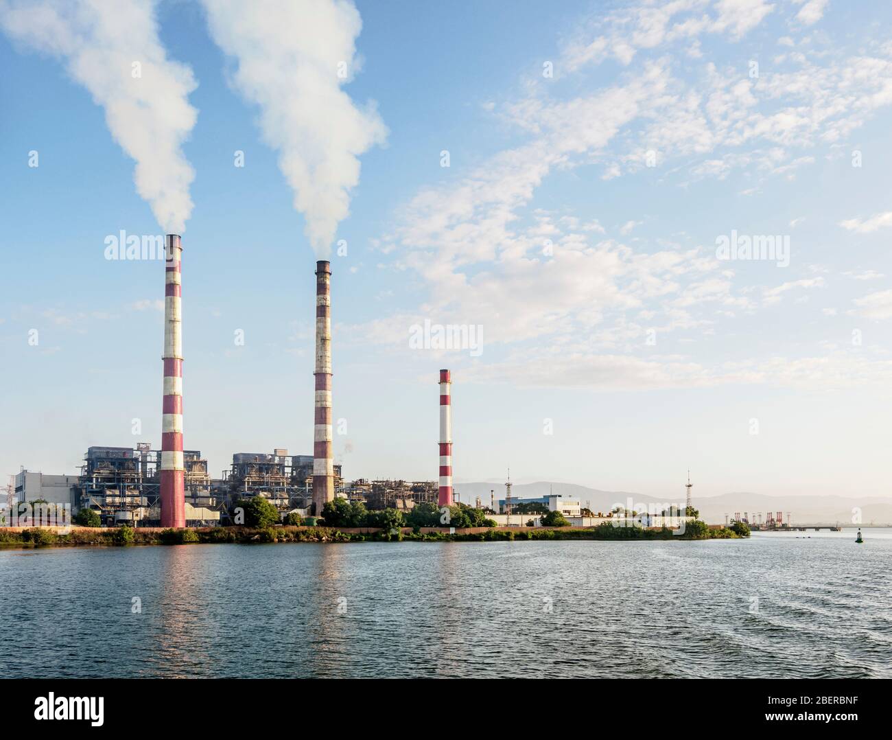 Industrial Landscape of Santiago de Cuba Bay, Santiago de Cuba Province ...