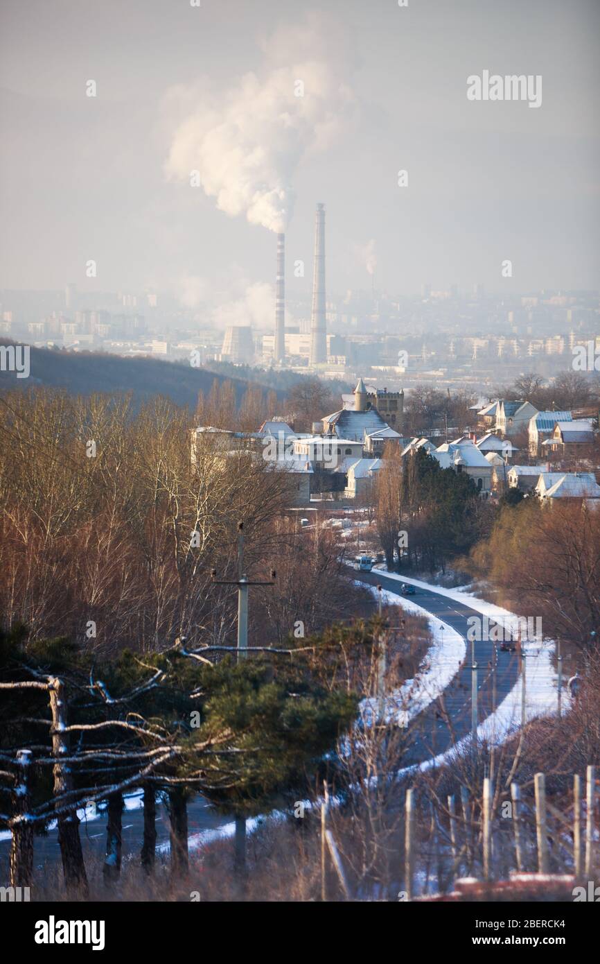 Pollution landscape hi-res stock photography and images - Alamy