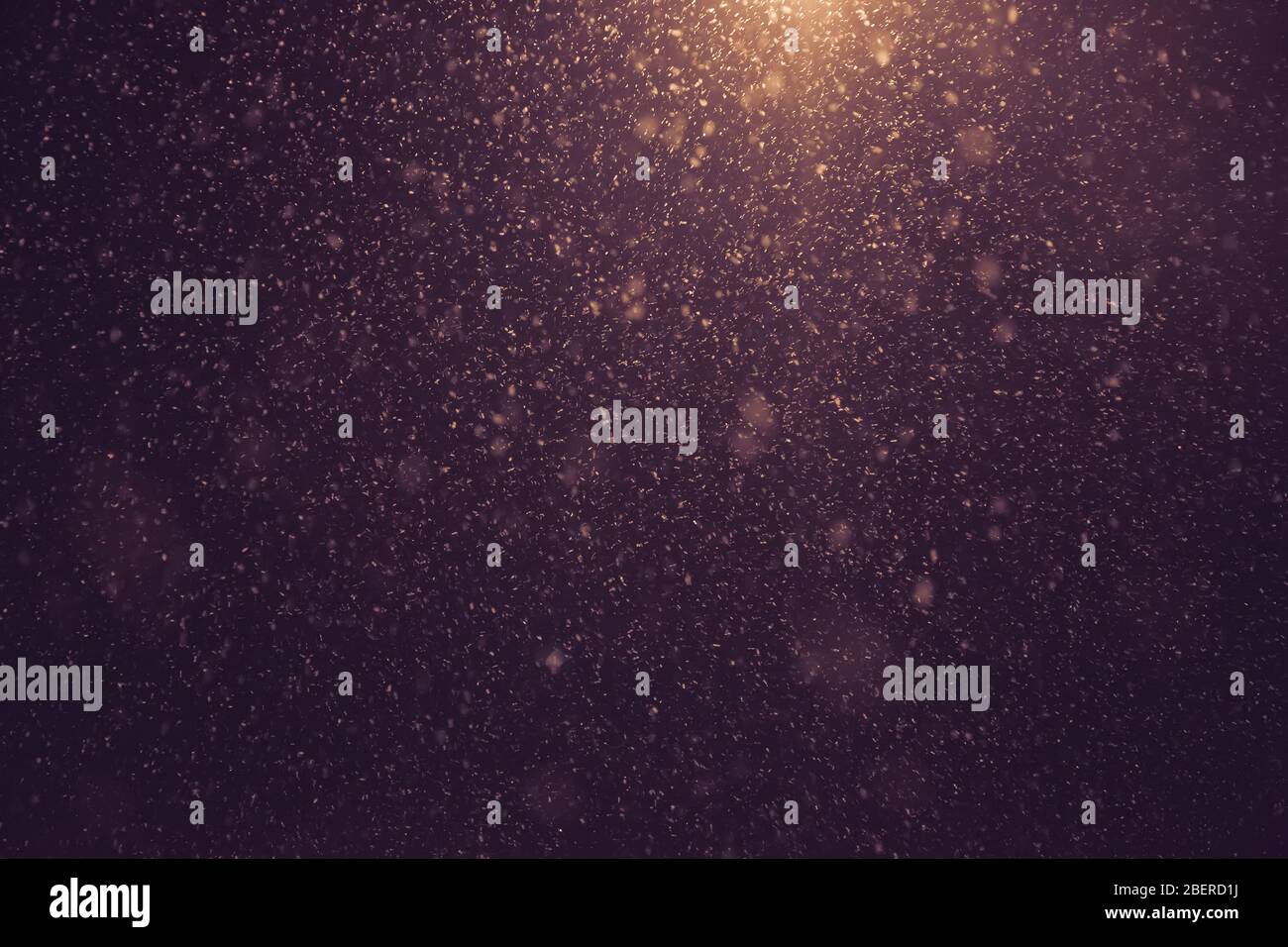 Snow falling night sky background hi-res stock photography and images ...