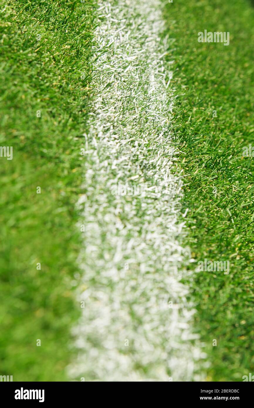 part natural football field Stock Photo - Alamy