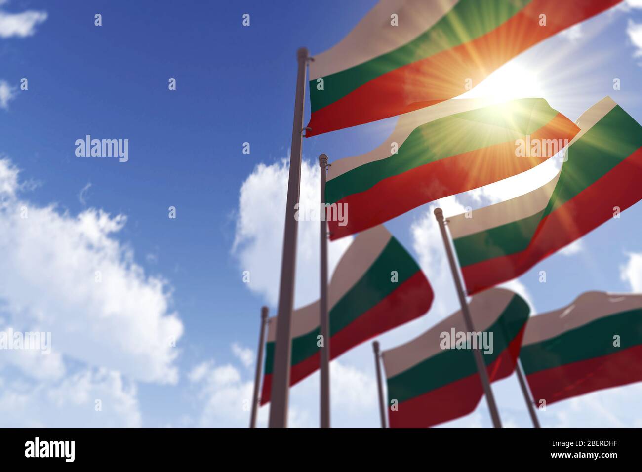 Bulgarian official flag hi-res stock photography and images - Alamy