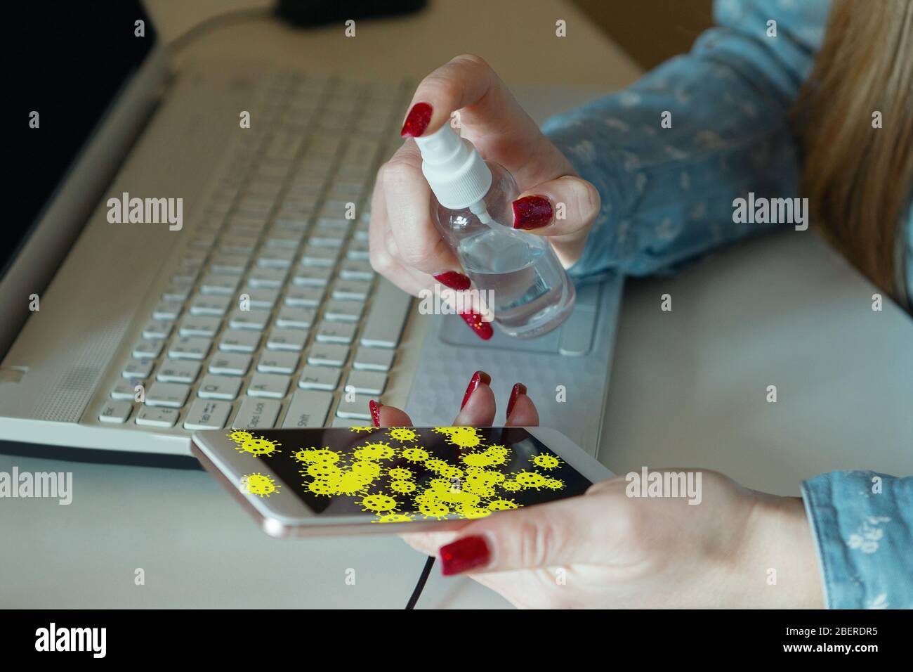 Viruses on surfaces you contacting everyday - spreading of virus ...