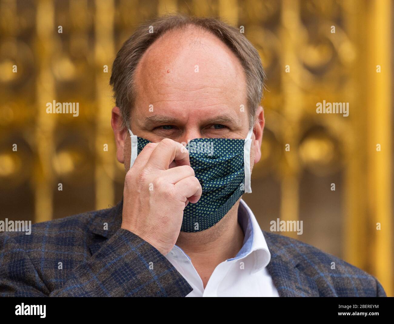 Mask handover hi-res stock photography and images - Alamy
