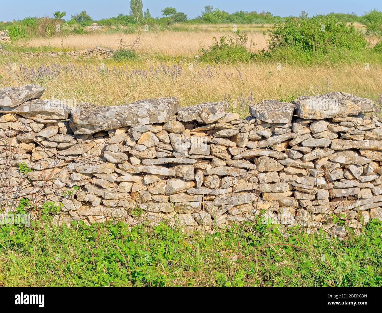 Drywall construction in the heart of Dalmatia, Croatia Stock Photo - Alamy