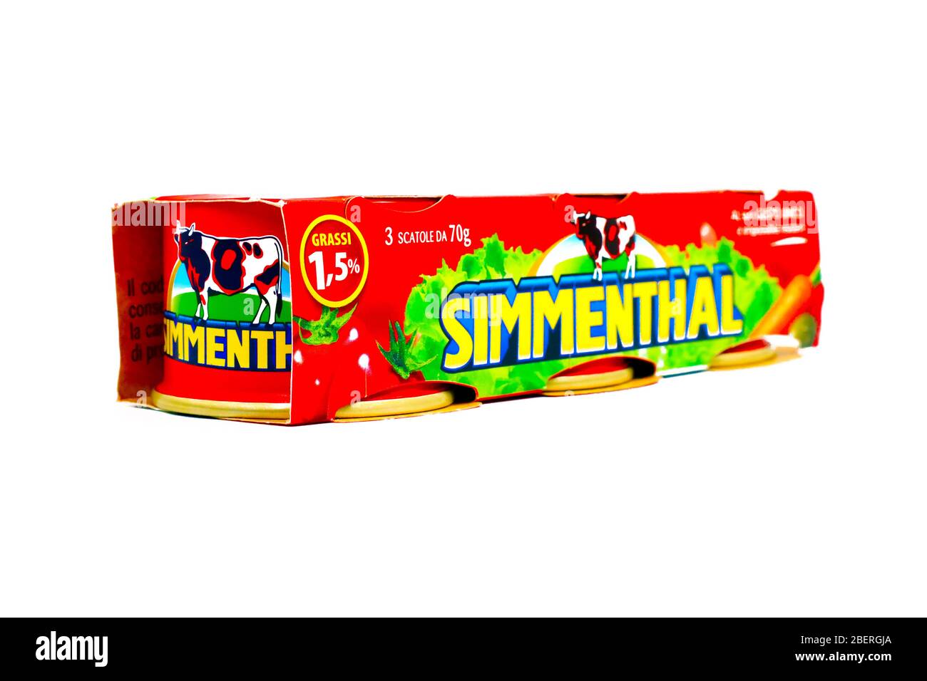 SIMMENTHAL boiled Beef in Jelly. Simmenthal is a brand of Bolton Food ...