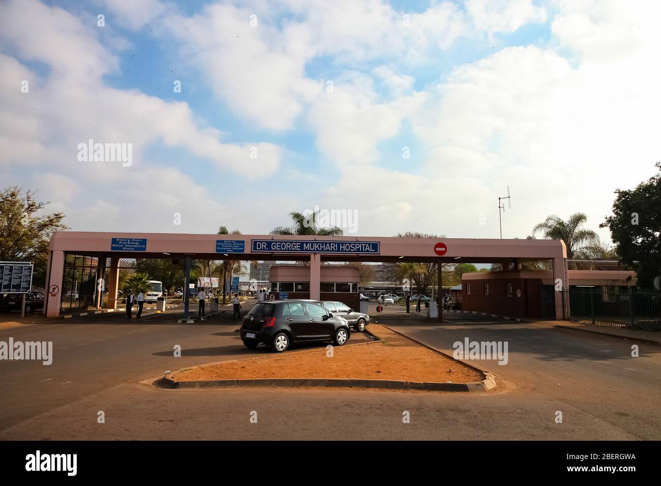 Pretoria, South Africa - September 23, 2011: Entrance to Dr George ...