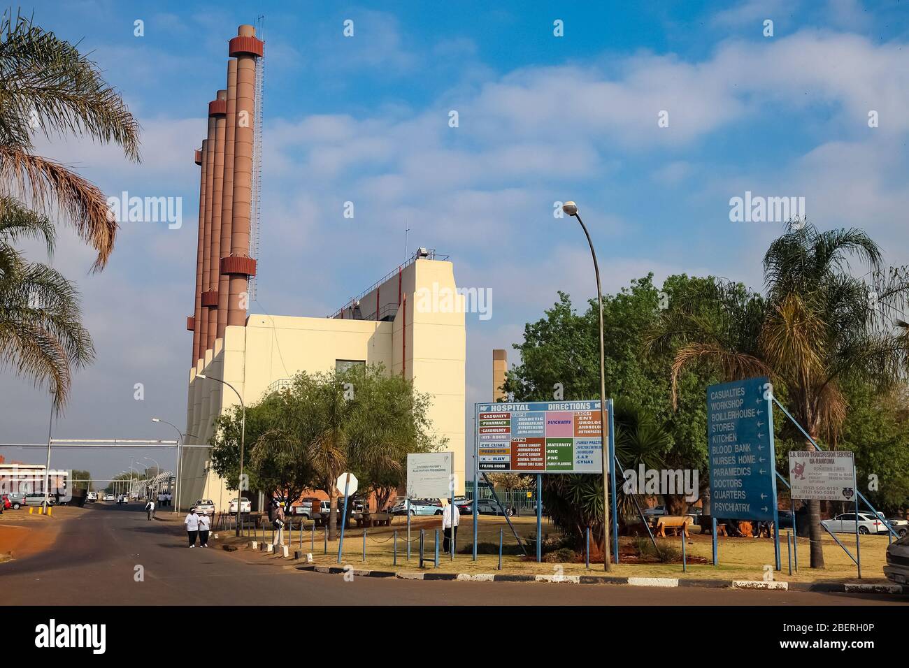 Pretoria, South Africa - September 23, 2011: Entrance to Dr George ...