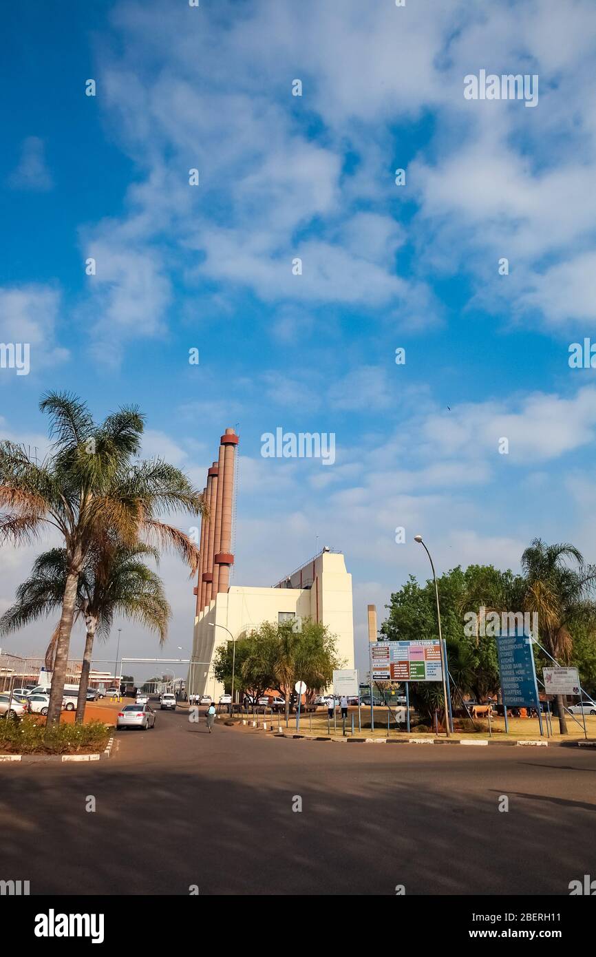 Pretoria, South Africa - September 23, 2011: Entrance to Dr George ...