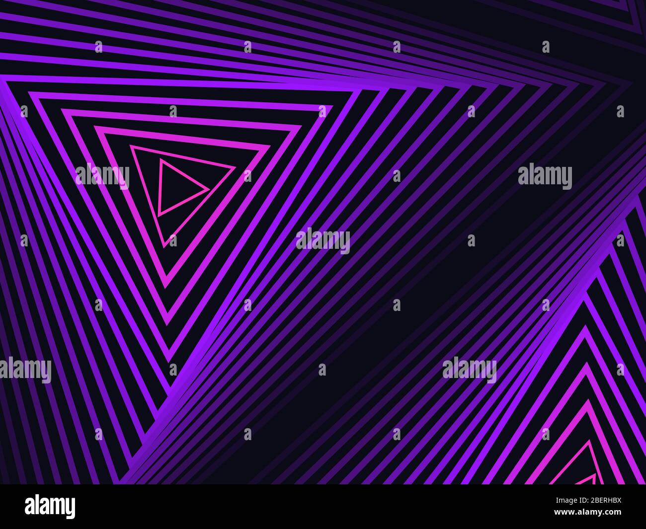 Triangles, linear art in the style of the 80s. Background for ...