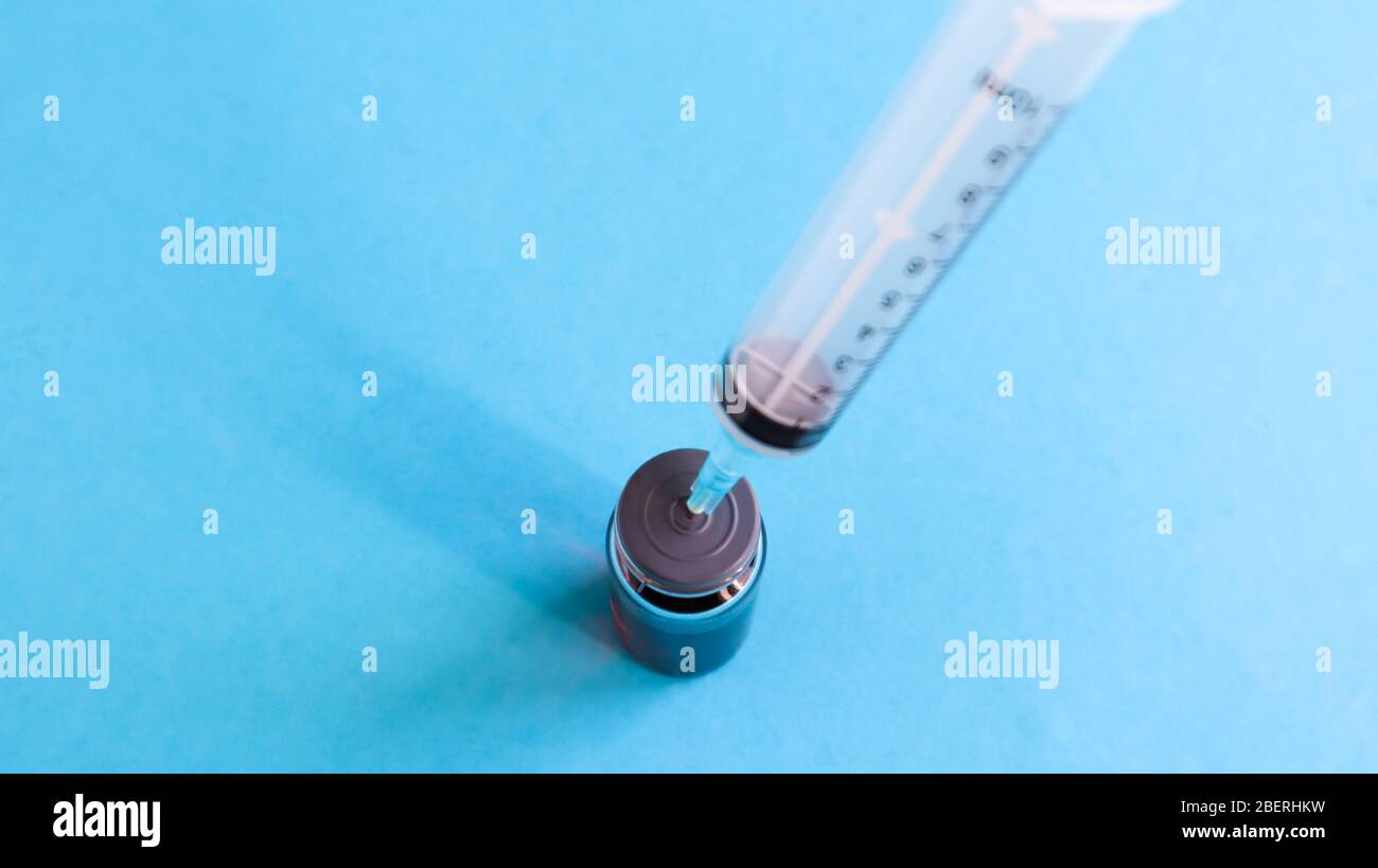 Plastic syringe stuck bottle hi-res stock photography and images - Alamy