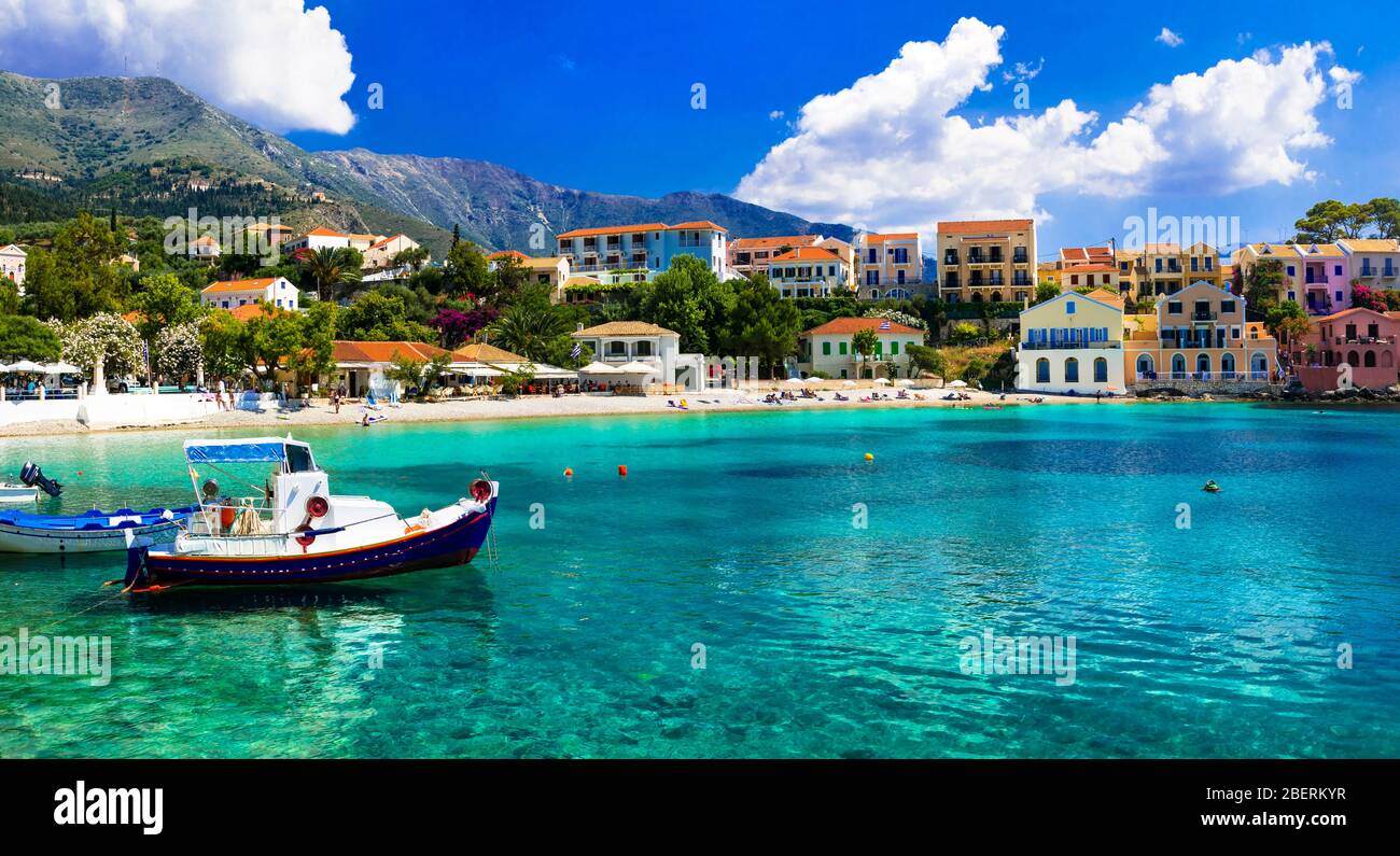 View assos village beautiful hi-res stock photography and images - Alamy