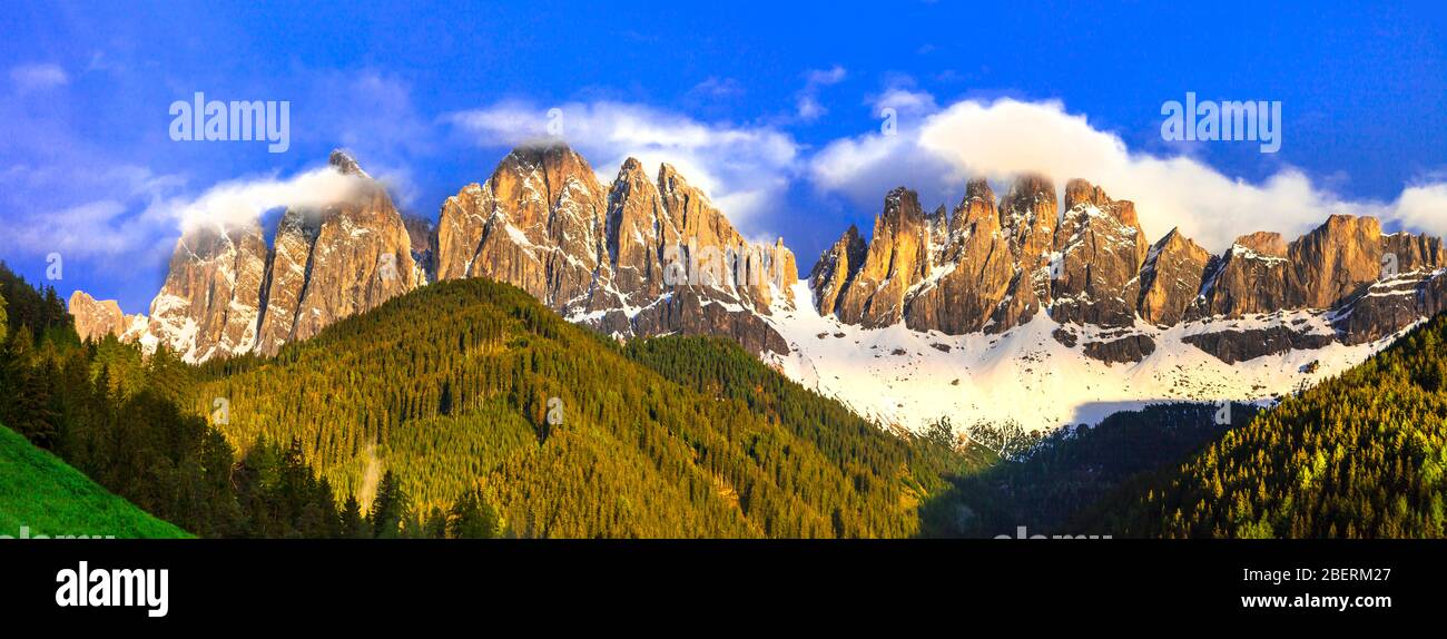 Trentino sunset hi-res stock photography and images - Alamy