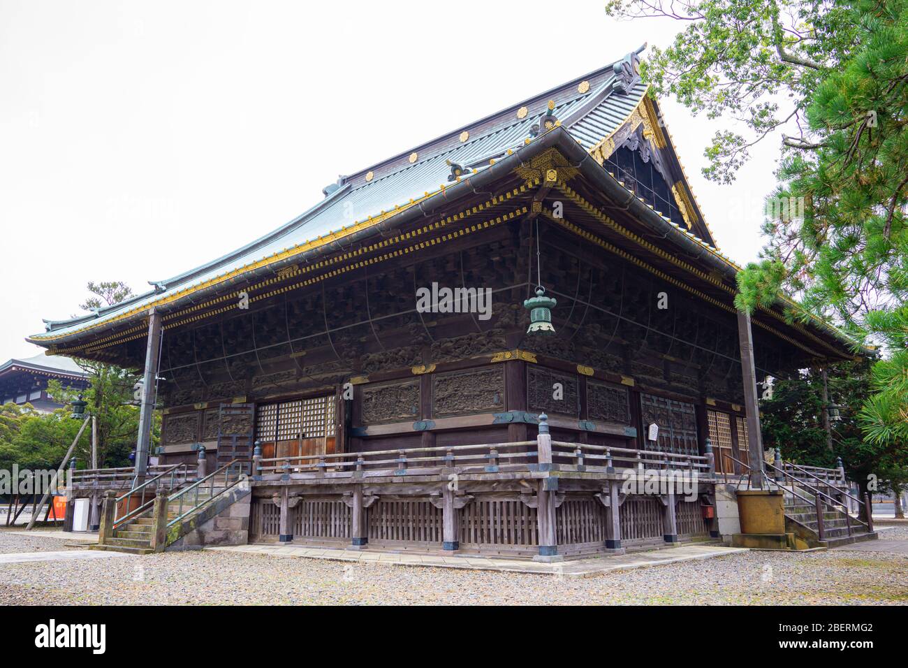 Naritasan Shinshoji Temple was attached with Naritasan Park in Narita ...